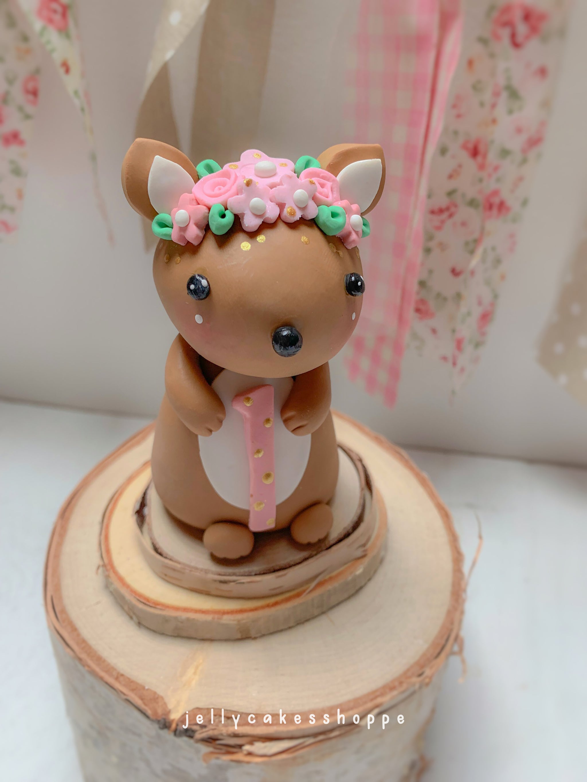 Squirrel Cake Topper for Baby's 1st – jellycakesshoppe